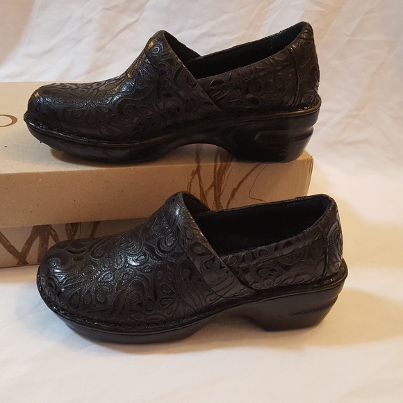 boc | Shoes | Boc Born Concept Black Leather Clogs Peggy Style | Poshmark